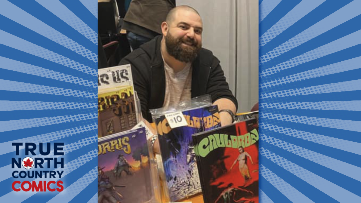Shane Heron talks about showcasing artwork at Toronto Comicon 2024